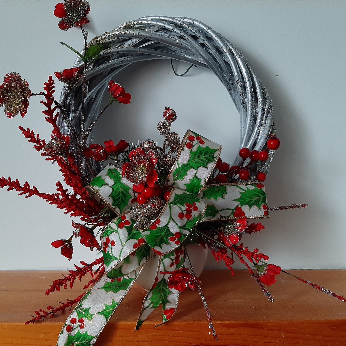 DÉCO-N - Couronne de Noël - feuilles de gui – ÖlalaVert